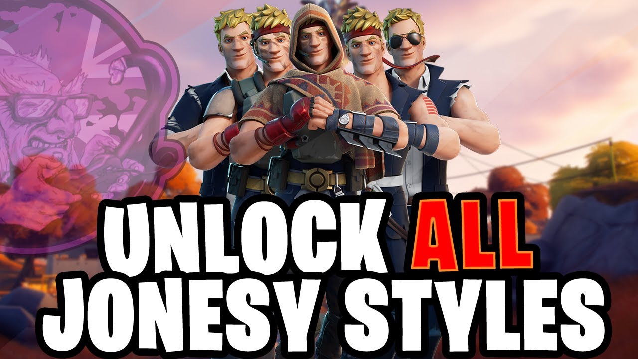 How to Unlock Fortnite Agent Jonesy Styles !! | Complete Guide - YouTube
