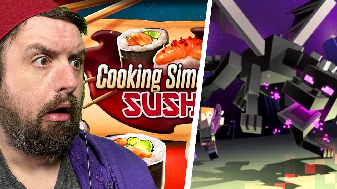 Making Sushi, and then Minecraft - YouTube