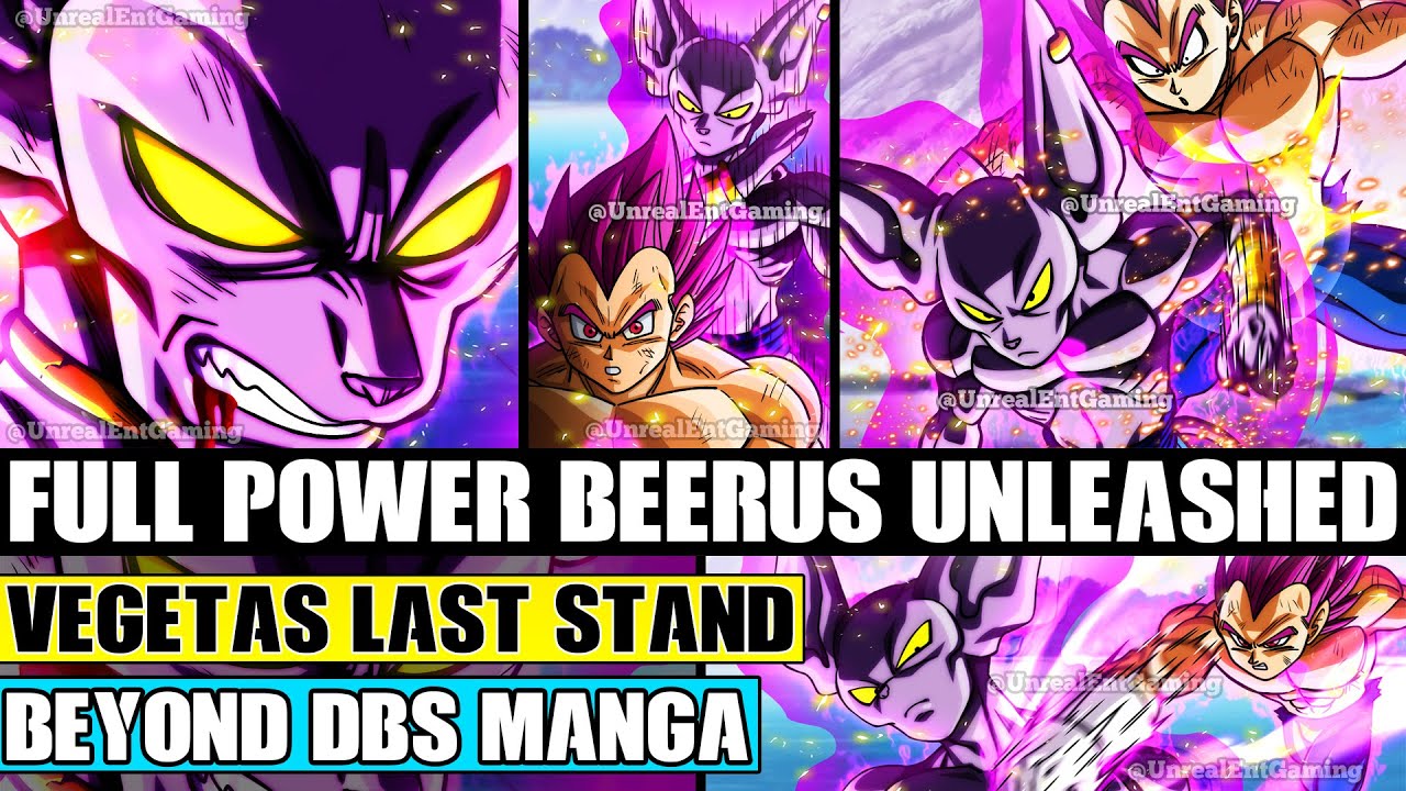 Beyond Dragon Ball Super: Full Power Hakaishin Beerus Unleashed! Beerus ...