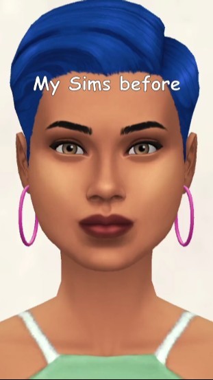 How I did my Sims before vs Now🌟| The Sims 4 #shorts #sims4 #thesims4 # ...