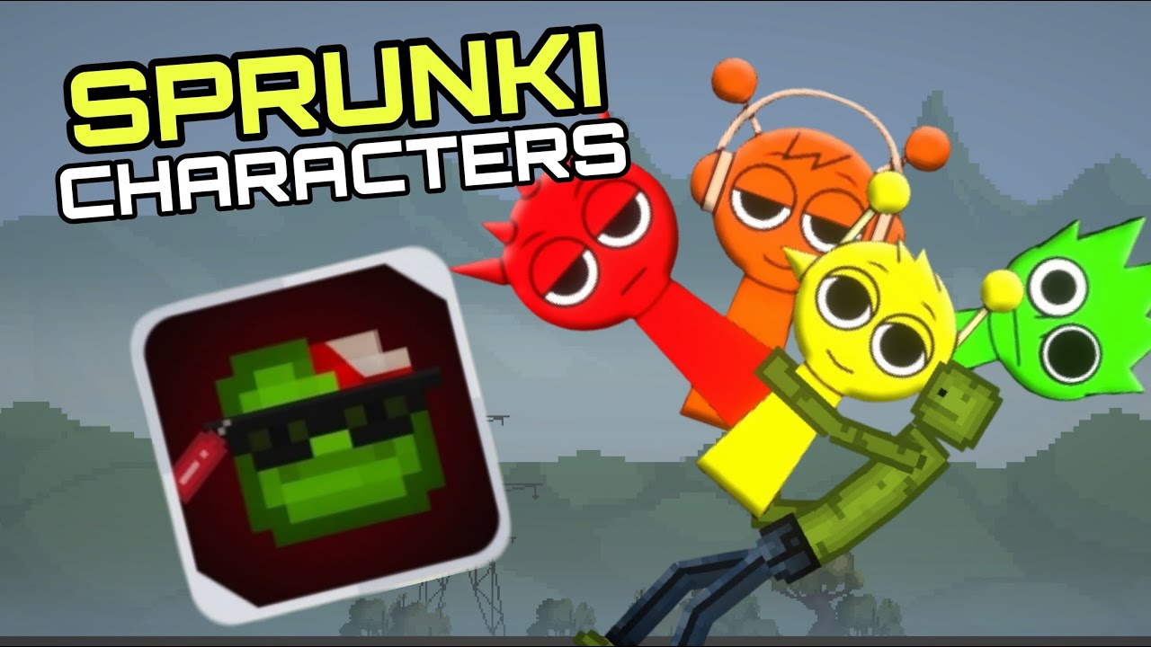 MELON PLAYGROUND - Incredibox Sprunki Characters - YouTube