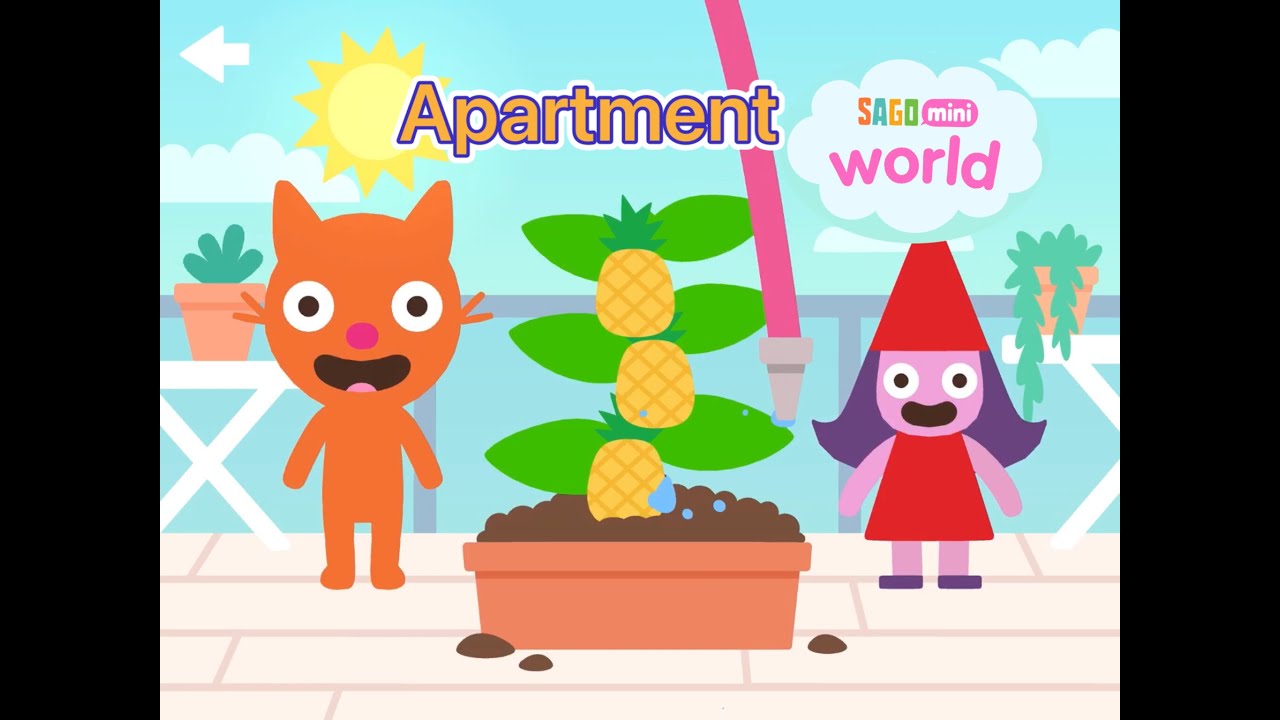 [ SAGO MINI WORLD ] Apartment, Gameplay, Educational Learning for Kids ...
