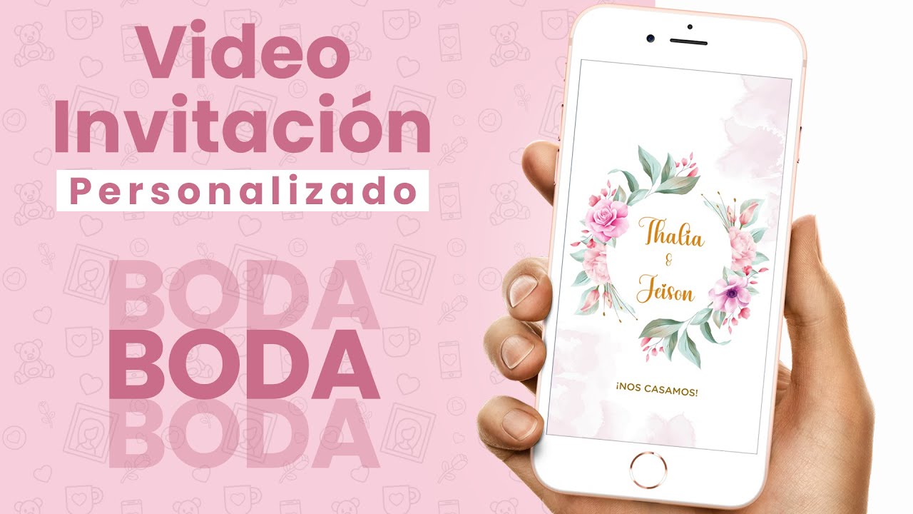 ️👰🤵 ️VIDEO INVITACIÓN, INVITACIÓN ANIMADA, INVITACIÓN DIGITAL O ...