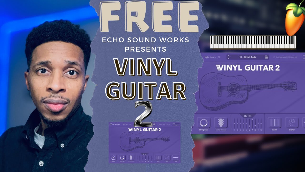 The Perfect Free guitar VST Vinyl Guitar 2 | Echo Sound Works - YouTube