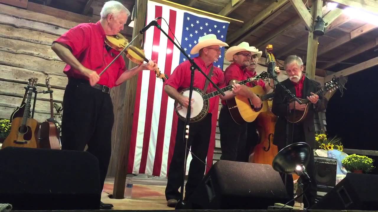 The Blake Bros Bluegrass Band performing at the 10th annual Shallow ...
