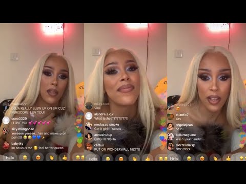 Doja Cat On Instagram Live 😍 | March 12th, 2020