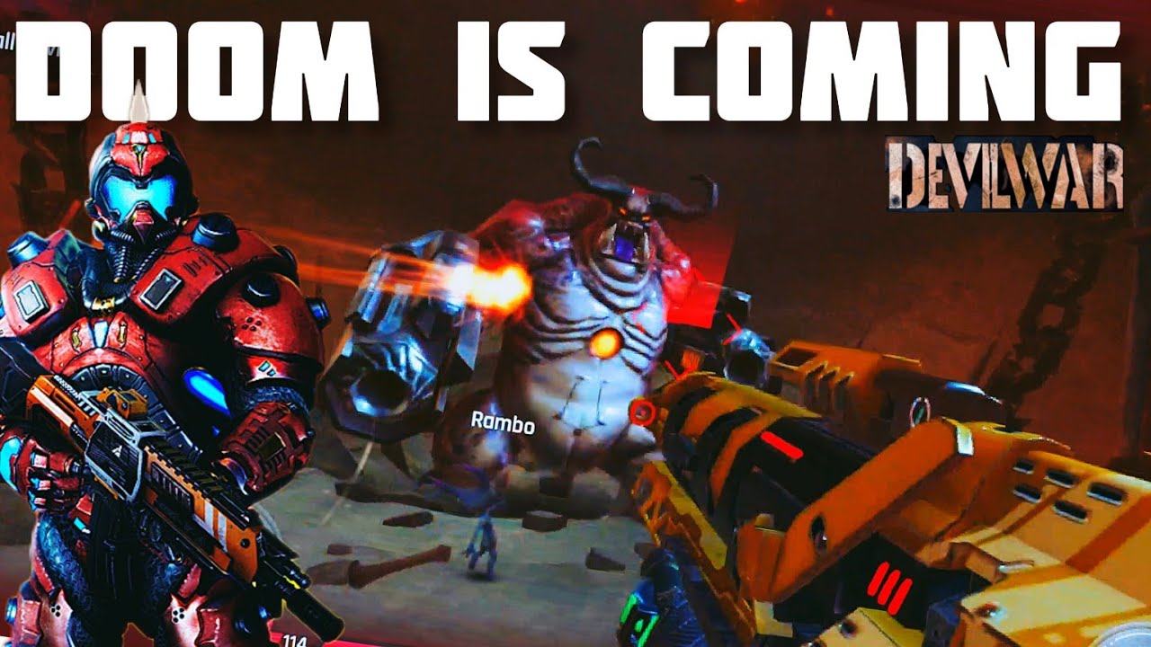 DOOM Approaches in Devil War: 3D Shooting Game! - GAMEPLAY 2023 - YouTube