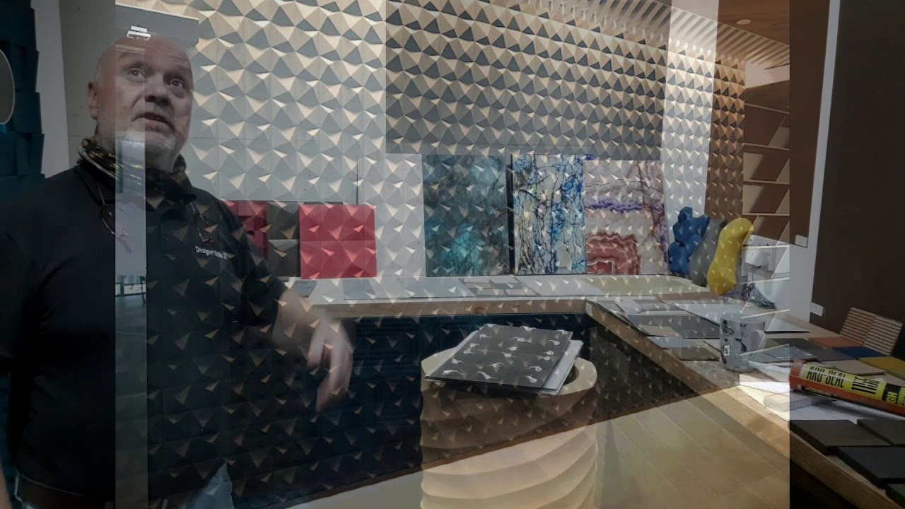 Creating a 'tetris' style ceiling with 3D cork Peaks - YouTube