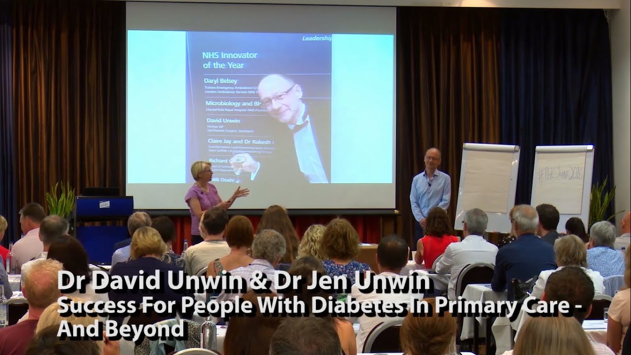 Dr David Unwin & Dr Jen Unwin - Success For People With Diabetes In ...