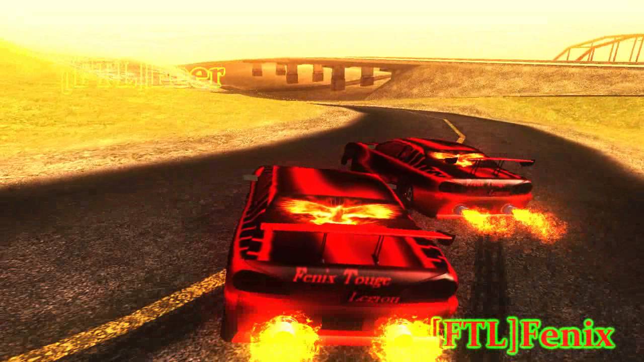 GTA SAN ANDREAS - SAMP - Drifting - Clan FTL - YouTube