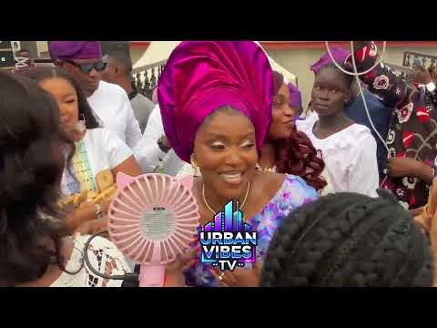 BIOLA ADEBAYON DANCE WITH HER FRIENDS & FAMILY AT HER MOTHER BURIAL CEREMONY