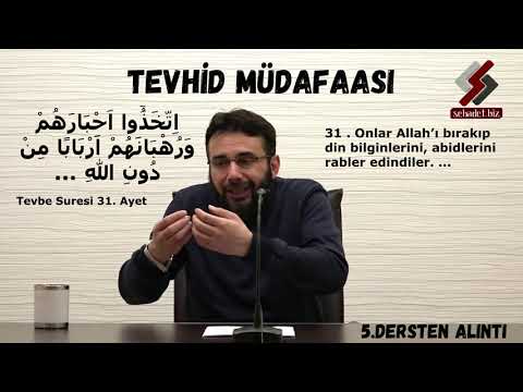 Demokratik oy KULLANMANIN, ALLAHa şirk oluşunun delili (TEVBE/31)! Murat Gezenler Hoca