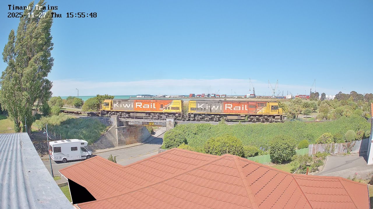 Timaru Trains 20251127 - YouTube