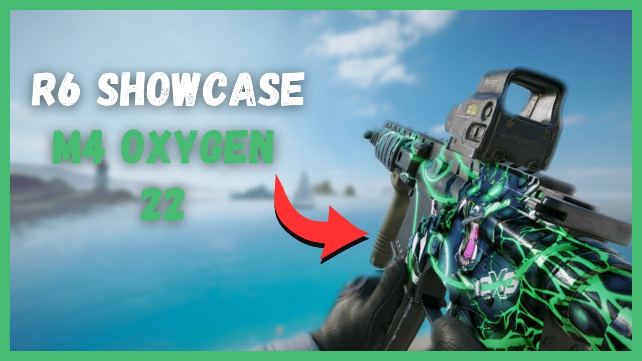 Rainbow Six Siege | M4 | Oxygen 22 | R6 Skin Showcase - YouTube
