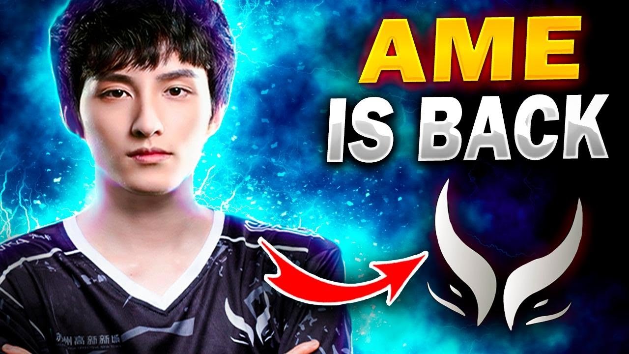 Dota 2 Legend AME is back !! - YouTube