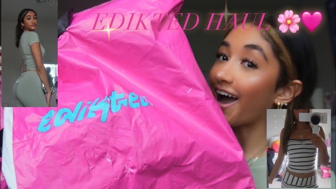 edikted haul 😙🩷 #clothes #haul #edikted - YouTube