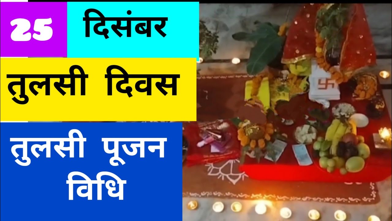 25 DecTulsi Divas: रविवार के दिन तुलसी पूजन कैसे करें | How to perform ...