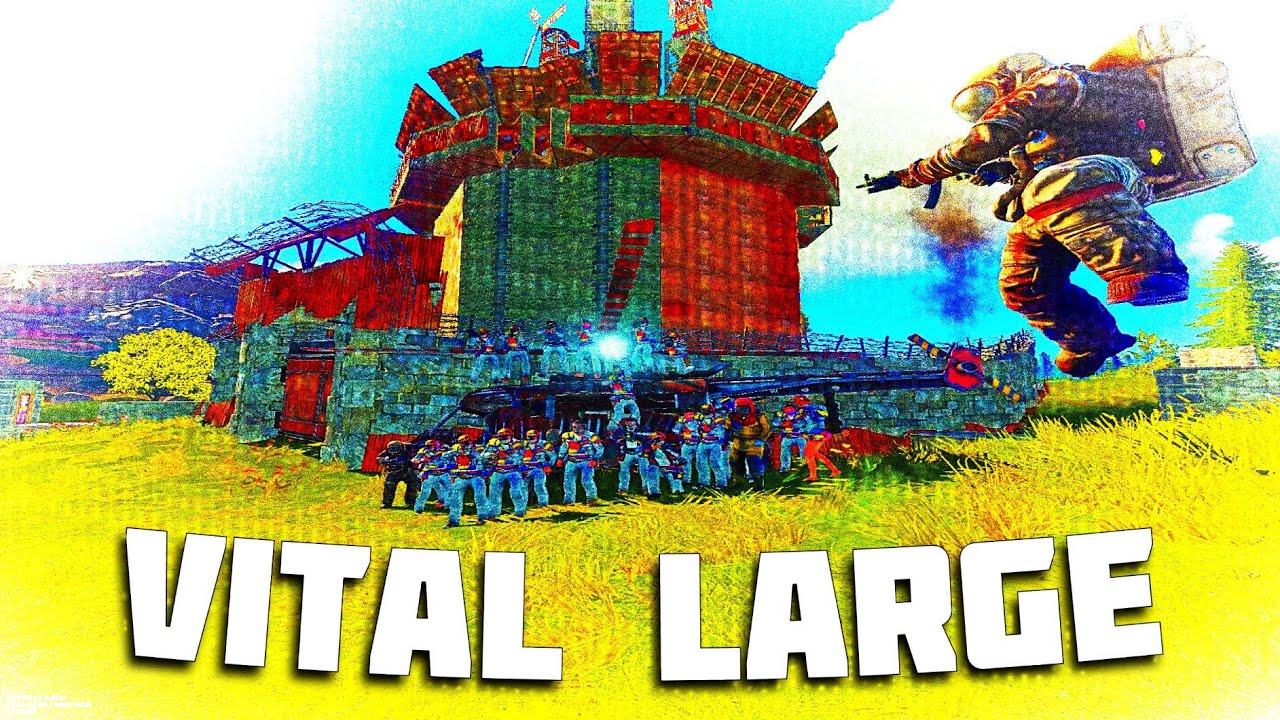 FRAGGING on VITAL LARGE // RUST - YouTube