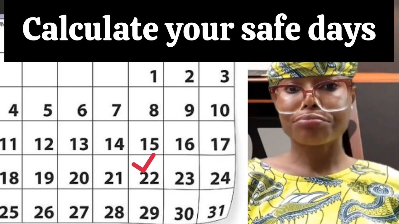 How to calculate your menstrual cycle // Know your safe days for TTC ...