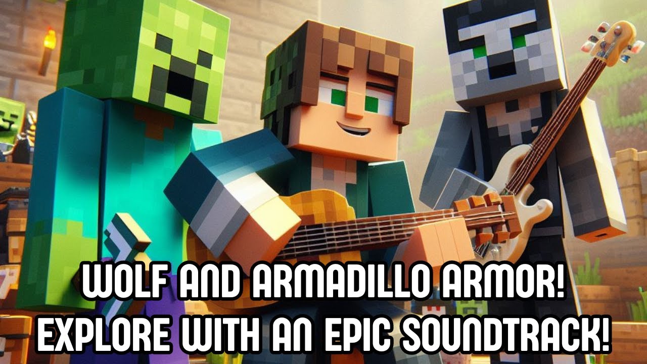 Minecraft - Armadillo Song 2024 | Newest update for April | Music Video ...