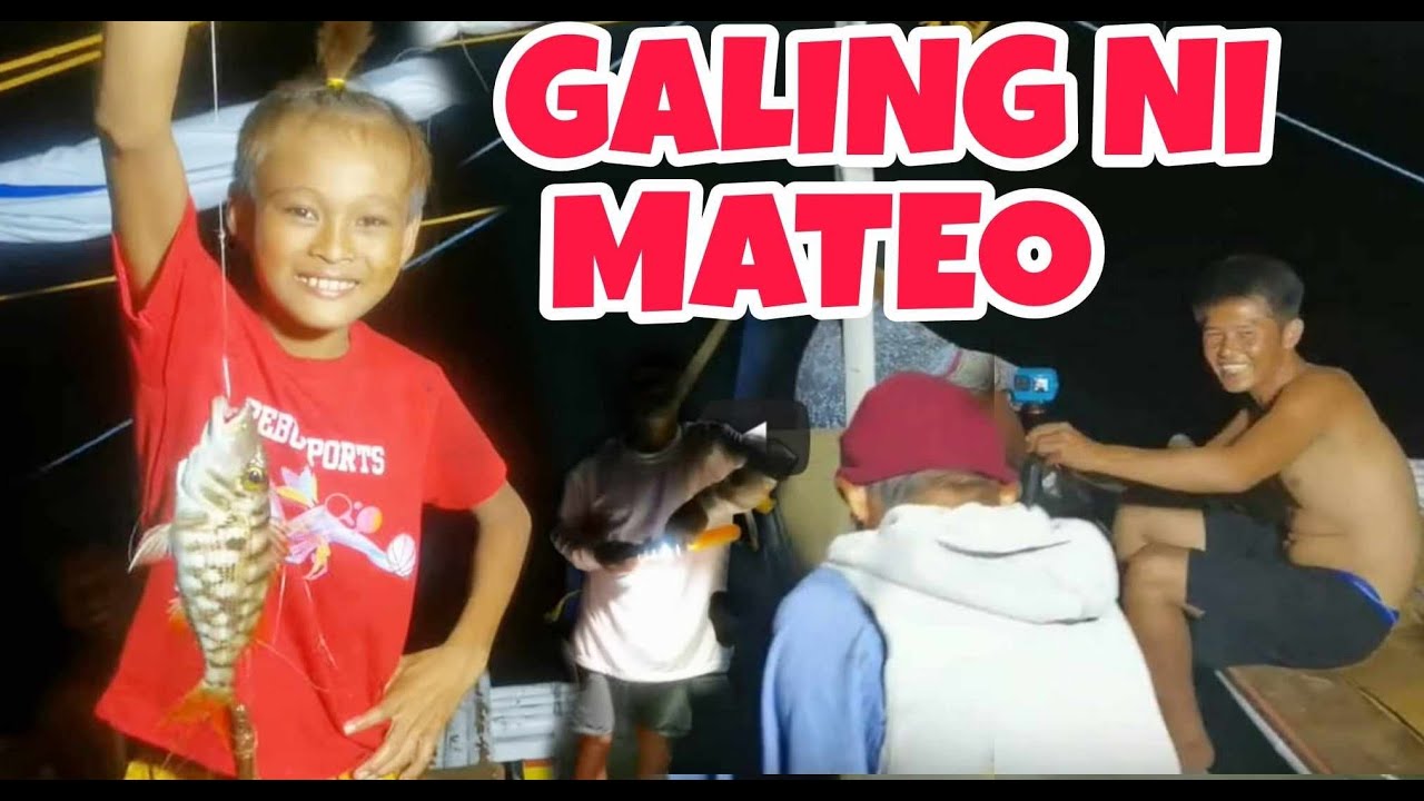 MATEO NAKA JACKPOT NG MALAKING ISDA NA BETILYA | GANAP SA MOTHER BOAT ...