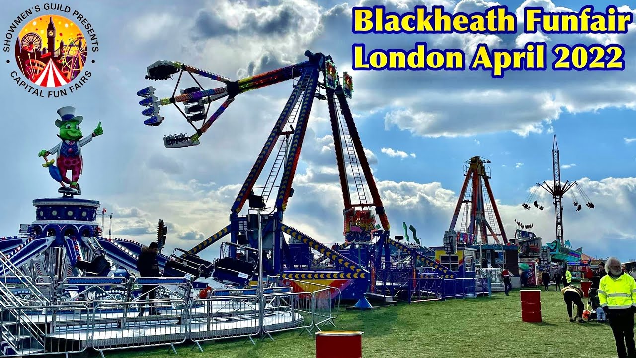 Blackheath Funfair London April 2022 - YouTube
