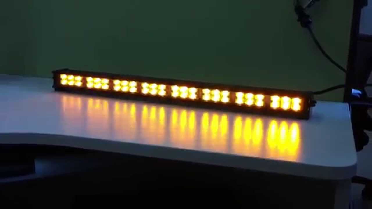 AL50-8 ARROW STICK|DIRECTIONAL WARNING LIGHTBAR - YouTube
