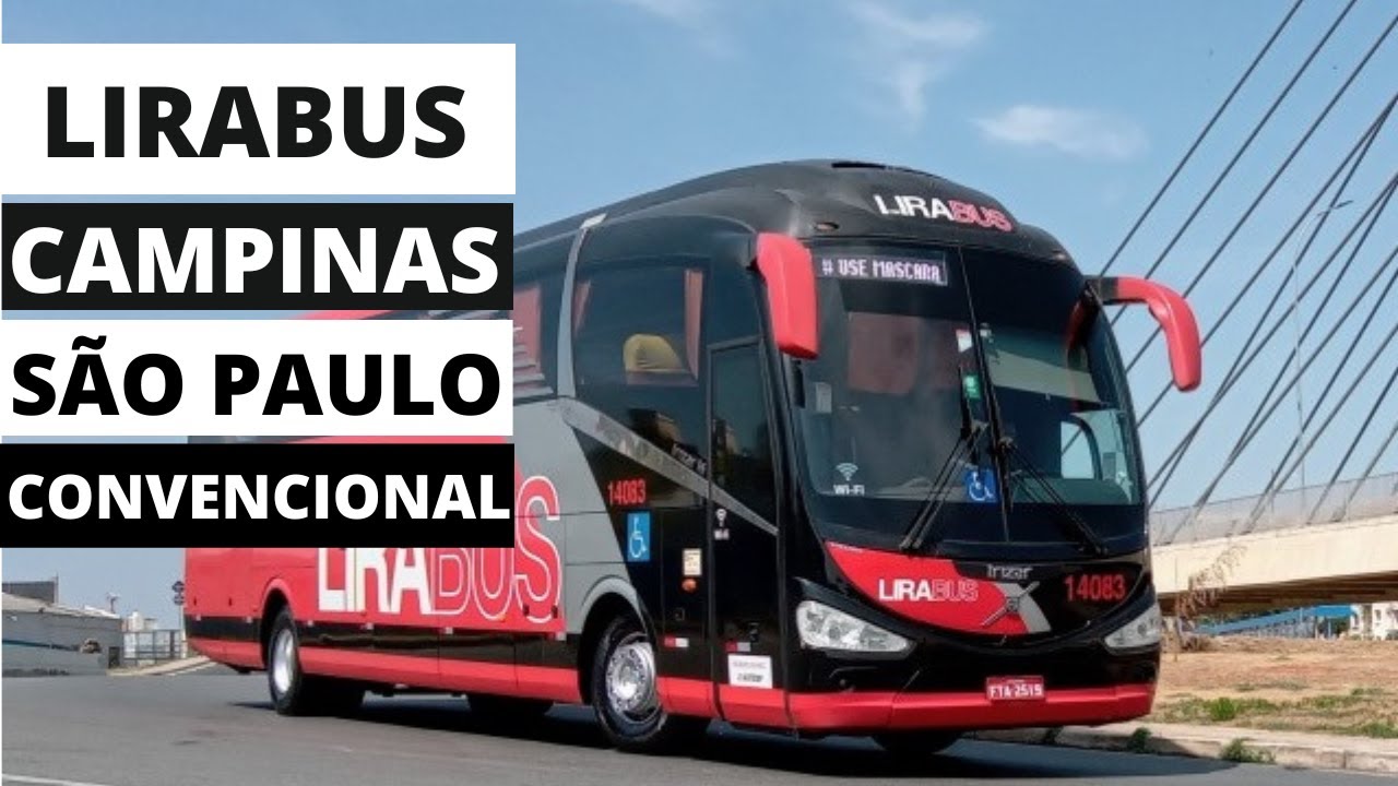 LIRABUS DE CAMPINAS PARA SÃO PAULO - YouTube