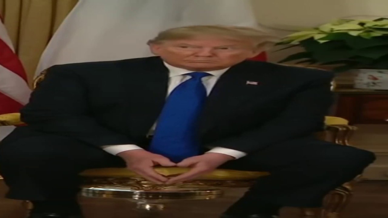 Wide Trump sitting - YouTube