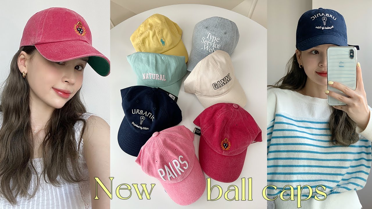 모자 덕후가 추천하는 색감 예쁜 볼캡 7가지 추천🧢💛 셀카 잘 나오는 볼캡🤳🏻 얼바닉30 헤리티지플로스 얼바닉30 가니 Youtube