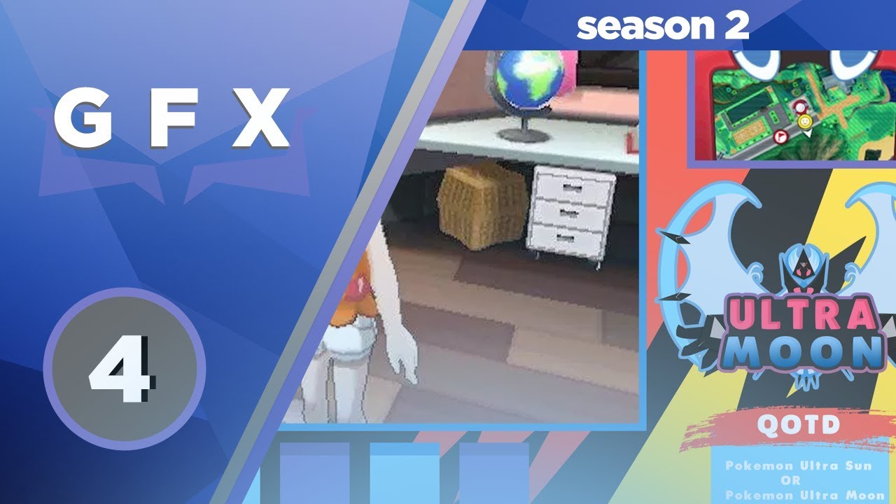 Gfx S2 E4 - Pokemon Ultra Moon Layout Speedart - YouTube