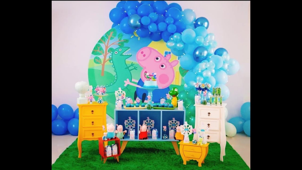 🐷🐖Temática De George el Cerdito🐽🐷🐖 - YouTube