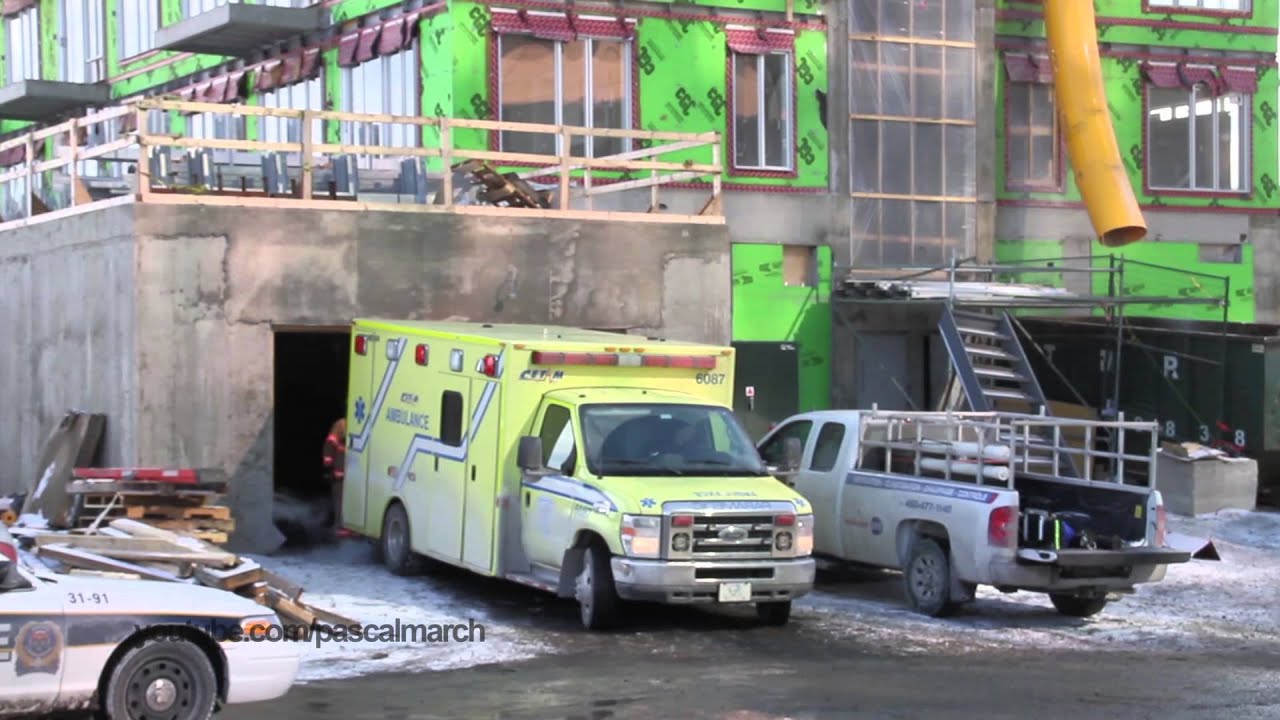 Accident de Travail Mortel à Longueuil - Construction Worker Fatal Fall ...