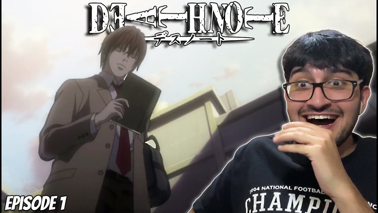FIRST TIME WATCHING DEATH NOTE! | Death Note Episode 1 REACTION - YouTube