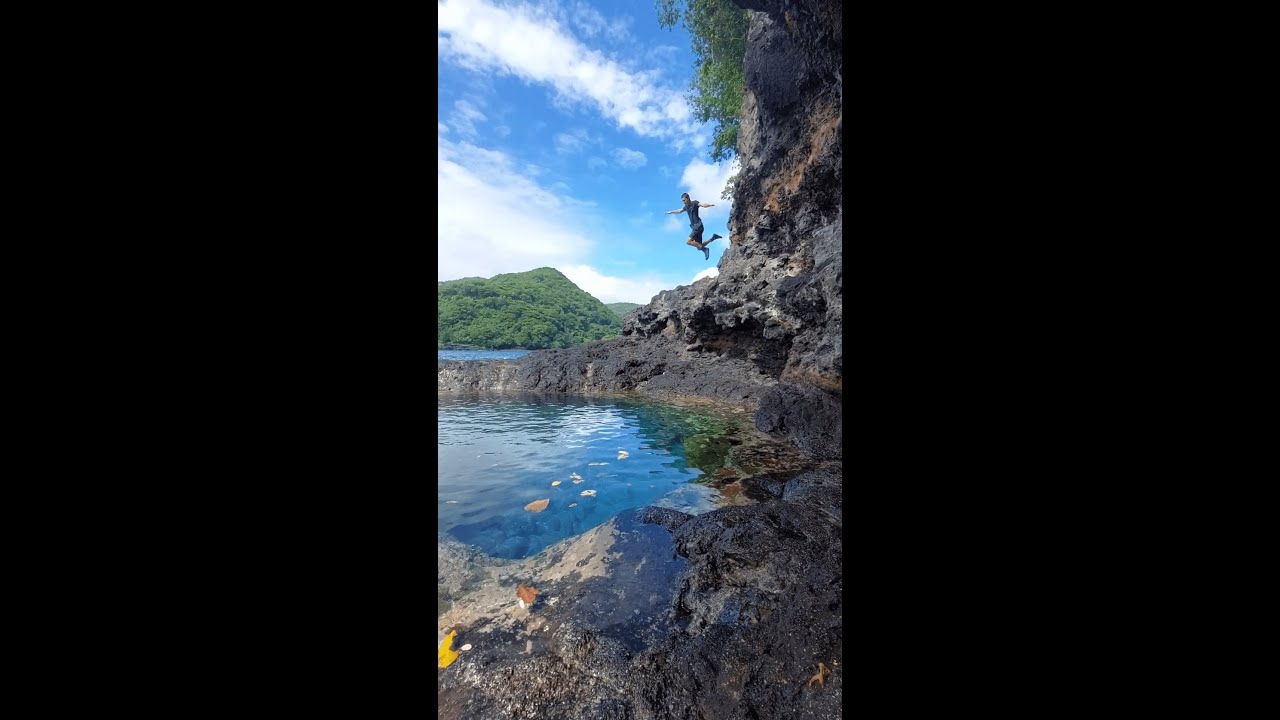 Secluded Rock Pools in American Samoa - YouTube