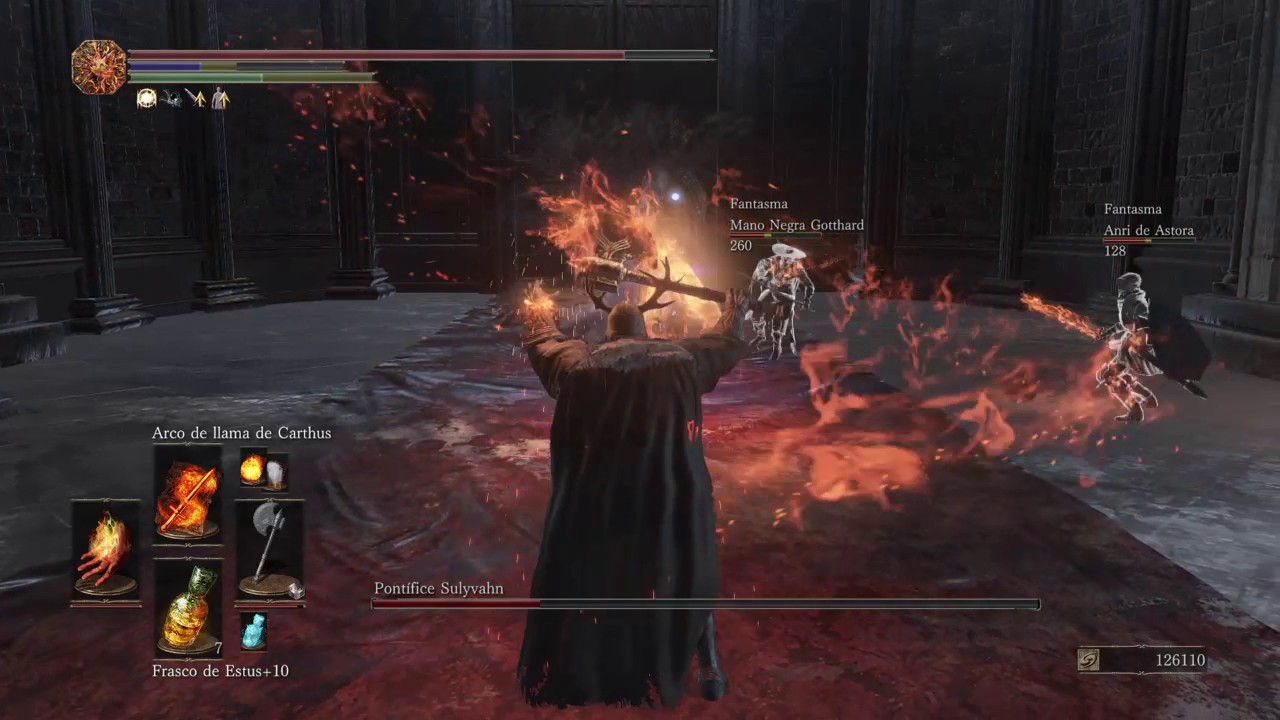 DARK SOULS III NG+ Pontifice Sulivan - YouTube