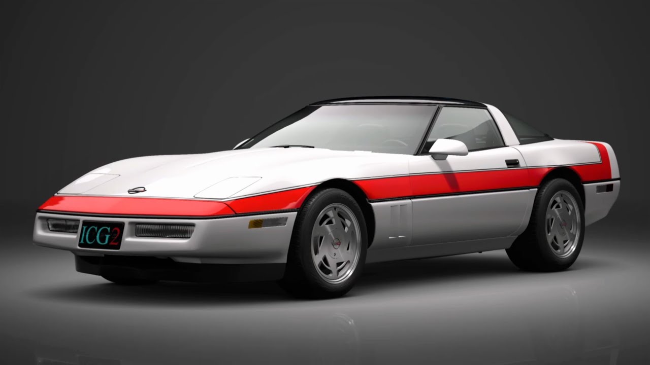 Corvette ZR-1 (C4) '89 - Gran Turismo 7 (PS5) - YouTube