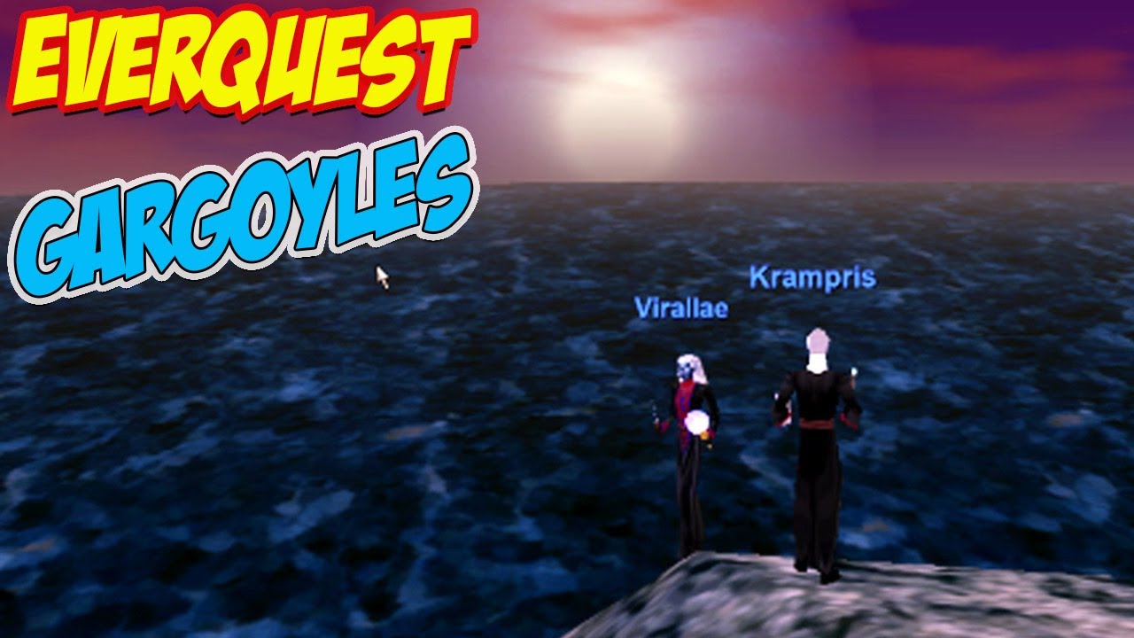 Everquest Classic Gargoyle Island - 25 Necro - YouTube