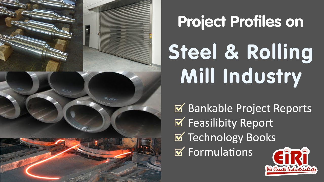 Steel and Rolling Mill Industry - DPR - Bankable Project Report - YouTube