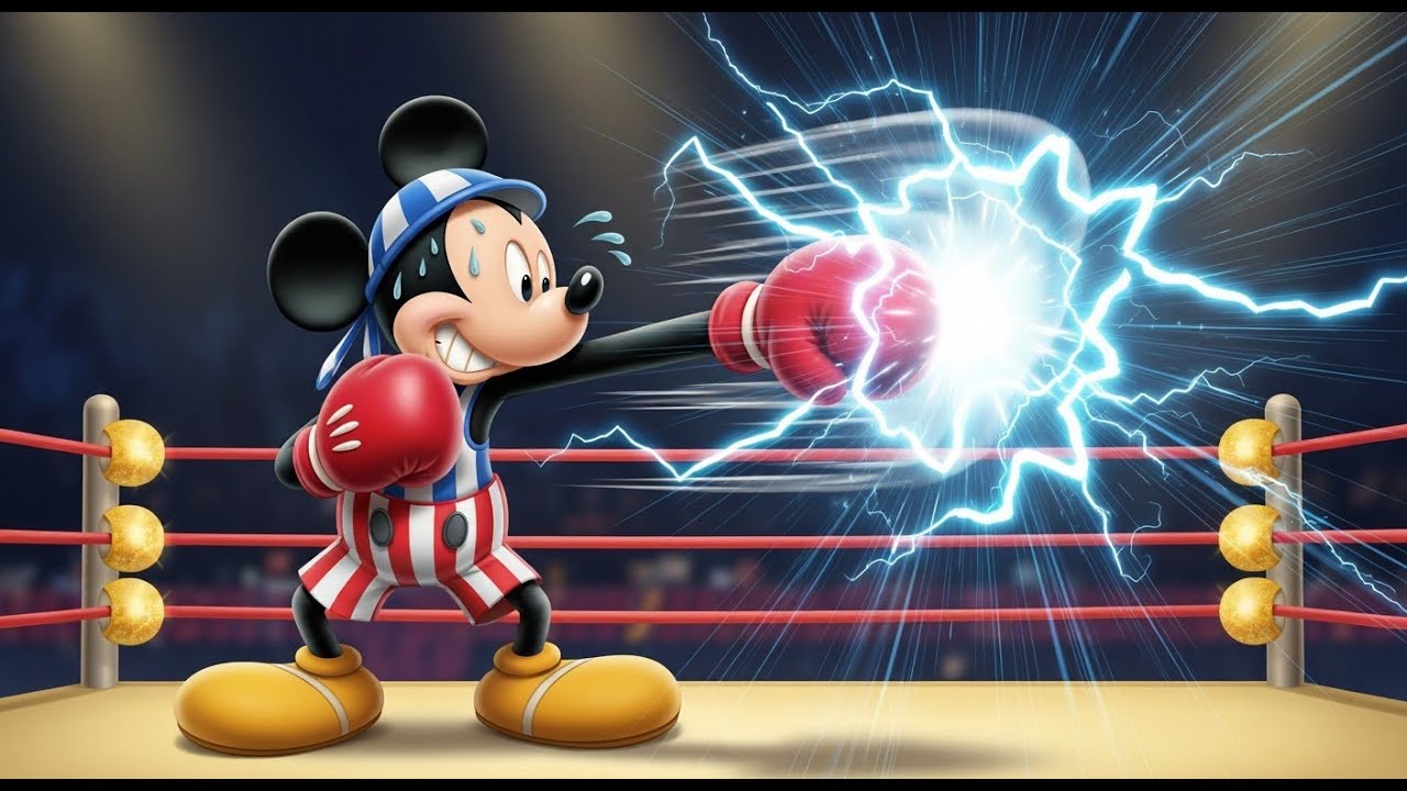 Mickey's Boxing Debut at the Circus - YouTube