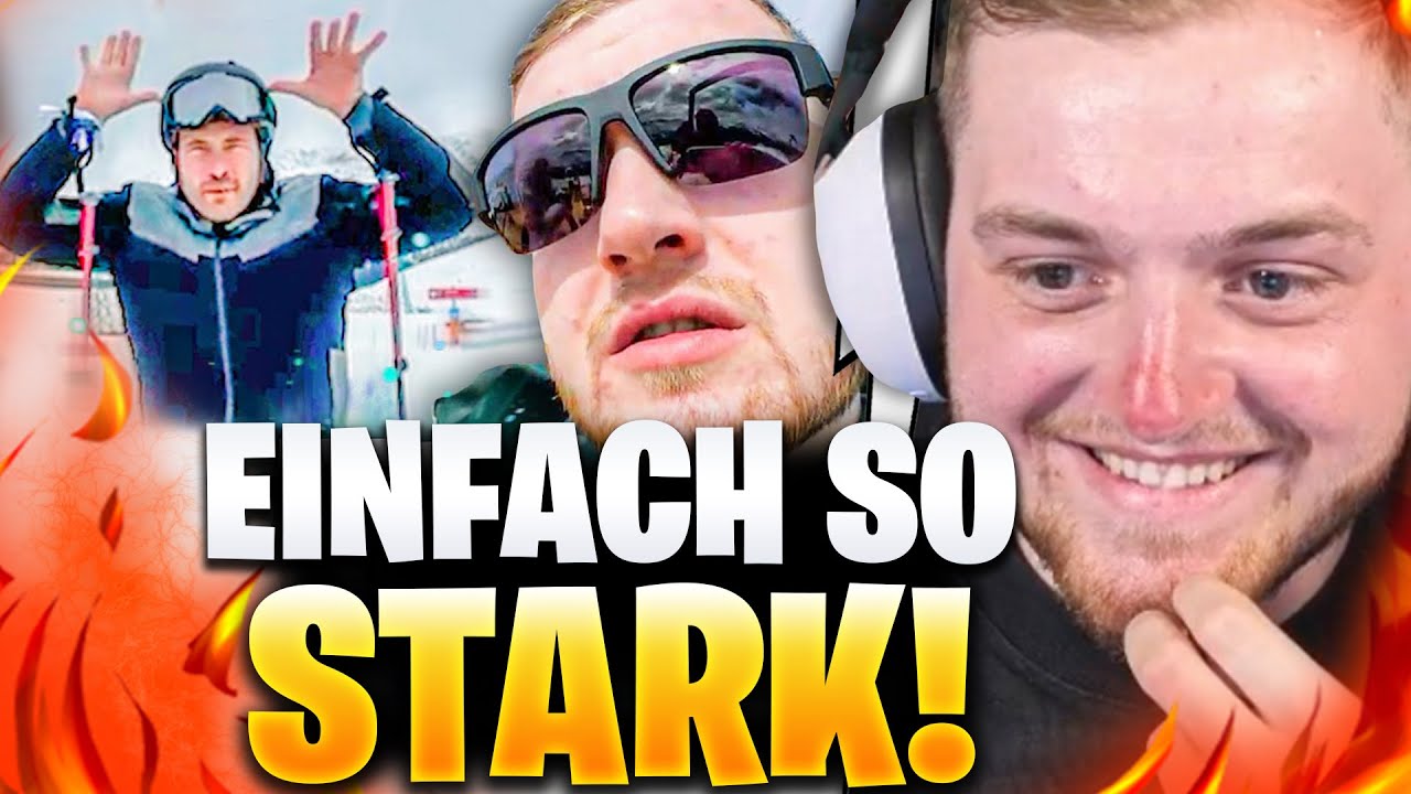 😂😱MIT MIKE EGGERS auf der PISTE! - REAKTION auf SKI VIDEO! | Trymacs Stream Highlights - YouTube