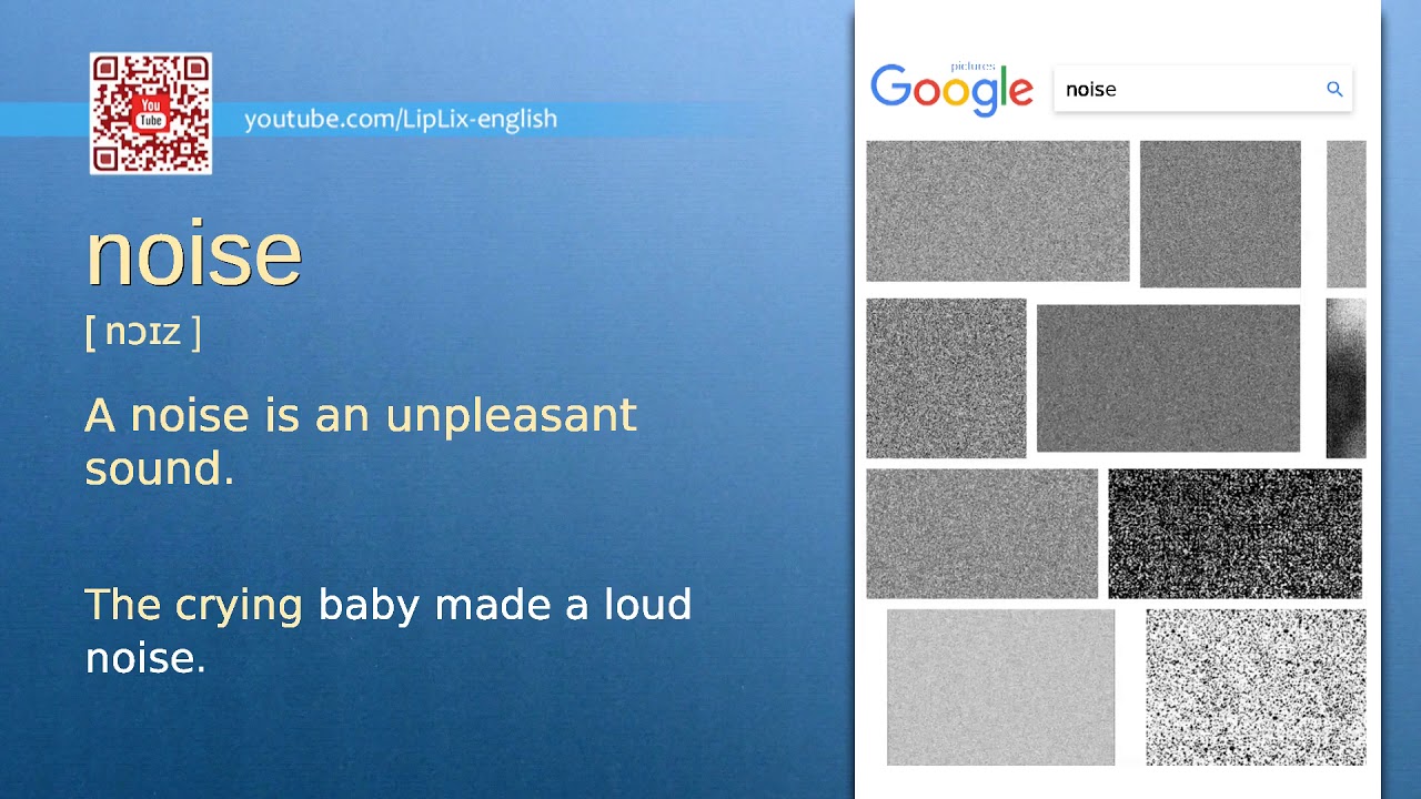 Noise : A1 level english vocabulary lesson, www.LipLix.com - YouTube