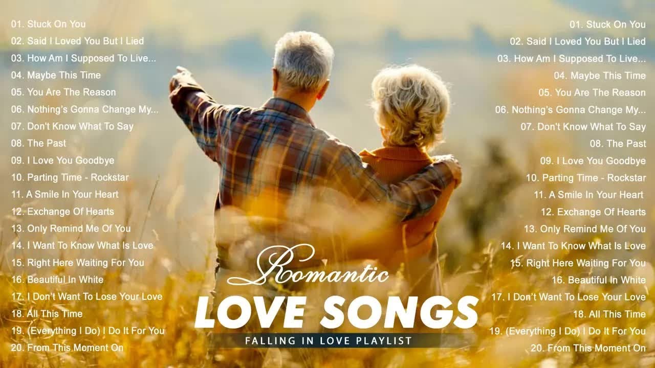 Best Romantic Old Love Songs With Lyrics Playlist 💕 Sweet Memories Love ...