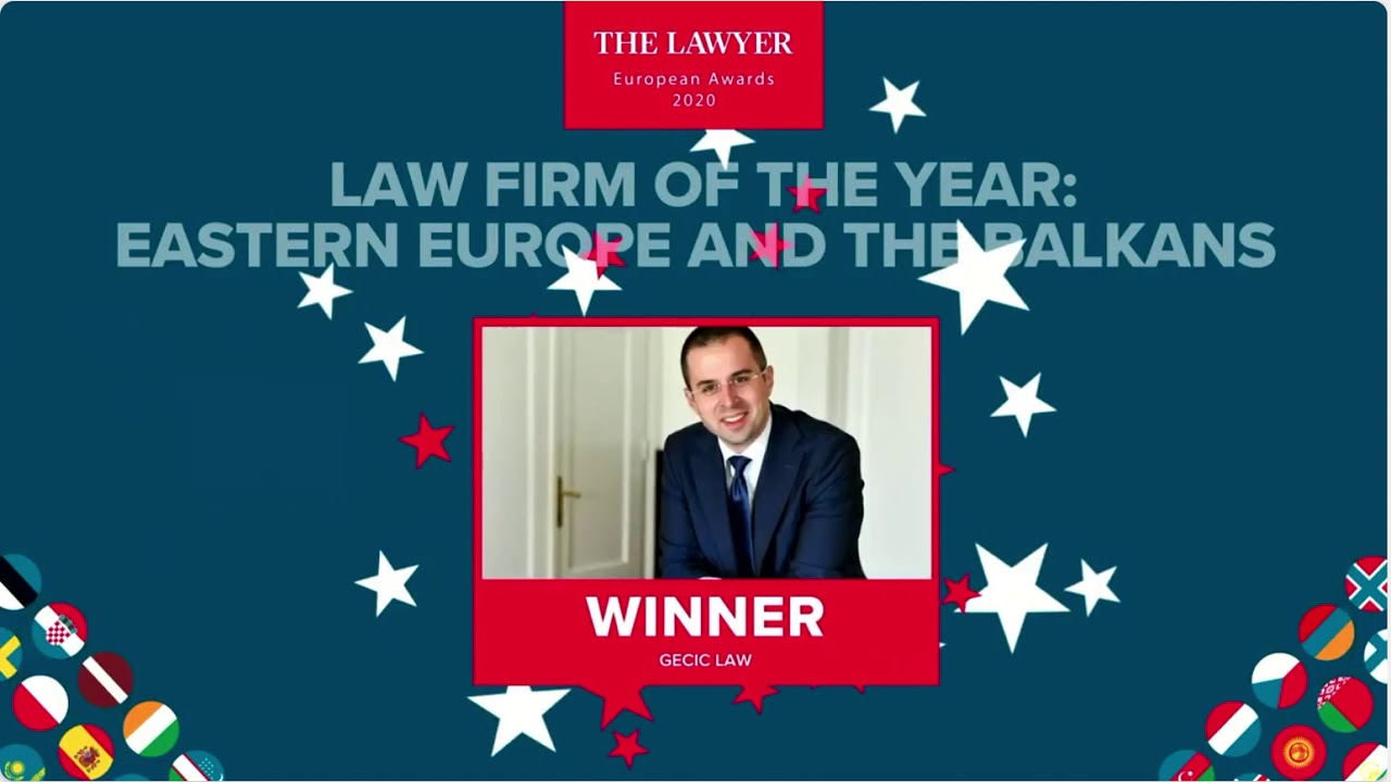 THE LAWYER EUROPEAN AWARDS 2020: LAW FIRM OF THE YEAR EASTERN EUROPE ...