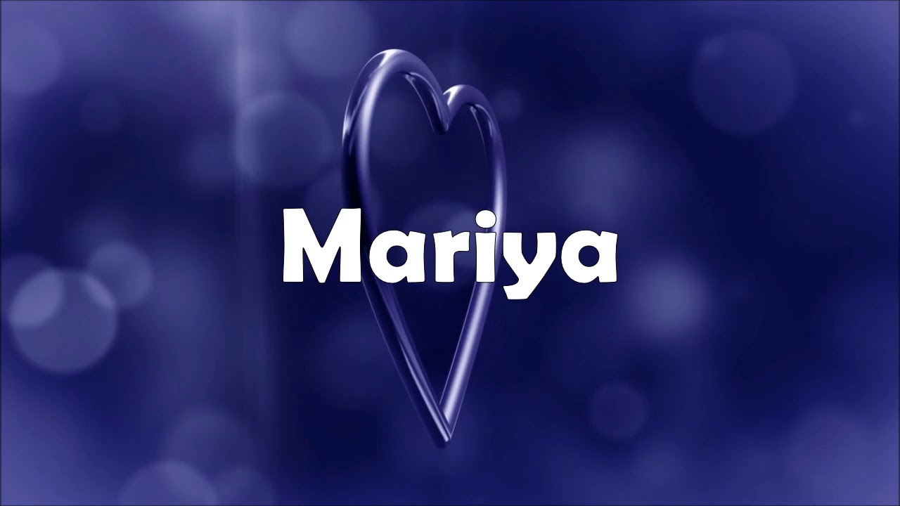 Happy Birthday Mariya! - YouTube