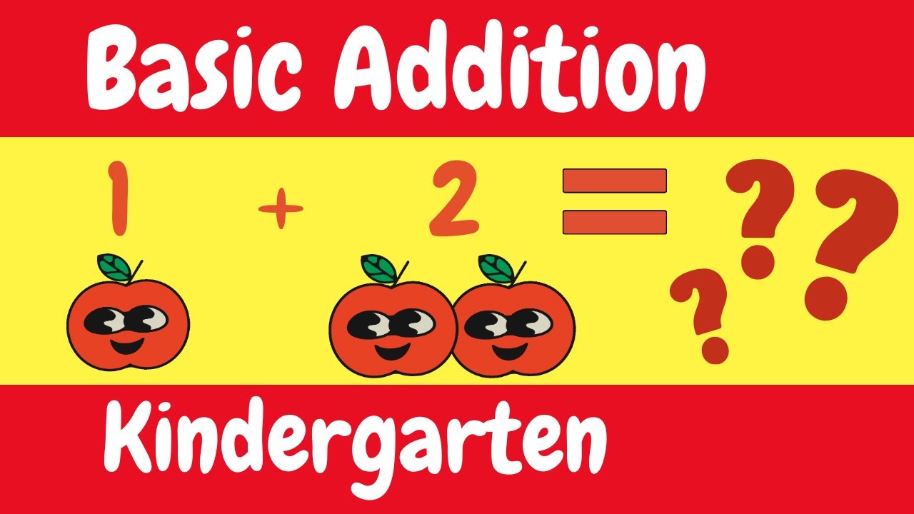 Basic Addition for Kids #Homeschool #Kindergarten # Math - YouTube