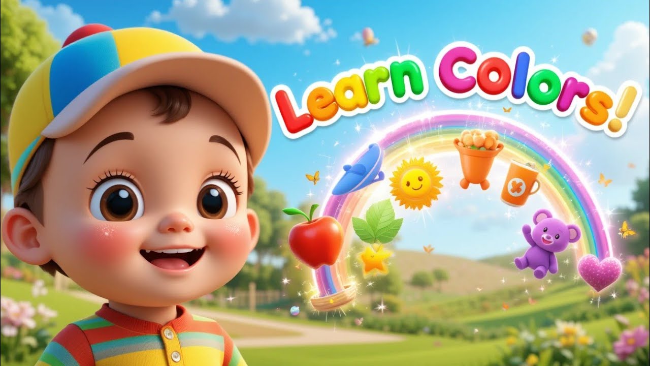 🎨 Let's Count and Learn Colors! | Fun Numbers & Color Song for Kids 👶📚 ...