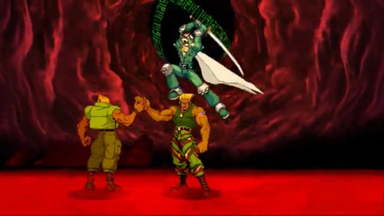 Marvel vs Capcom 2: Jin, Guile, and Charlie arcade playthrough - YouTube