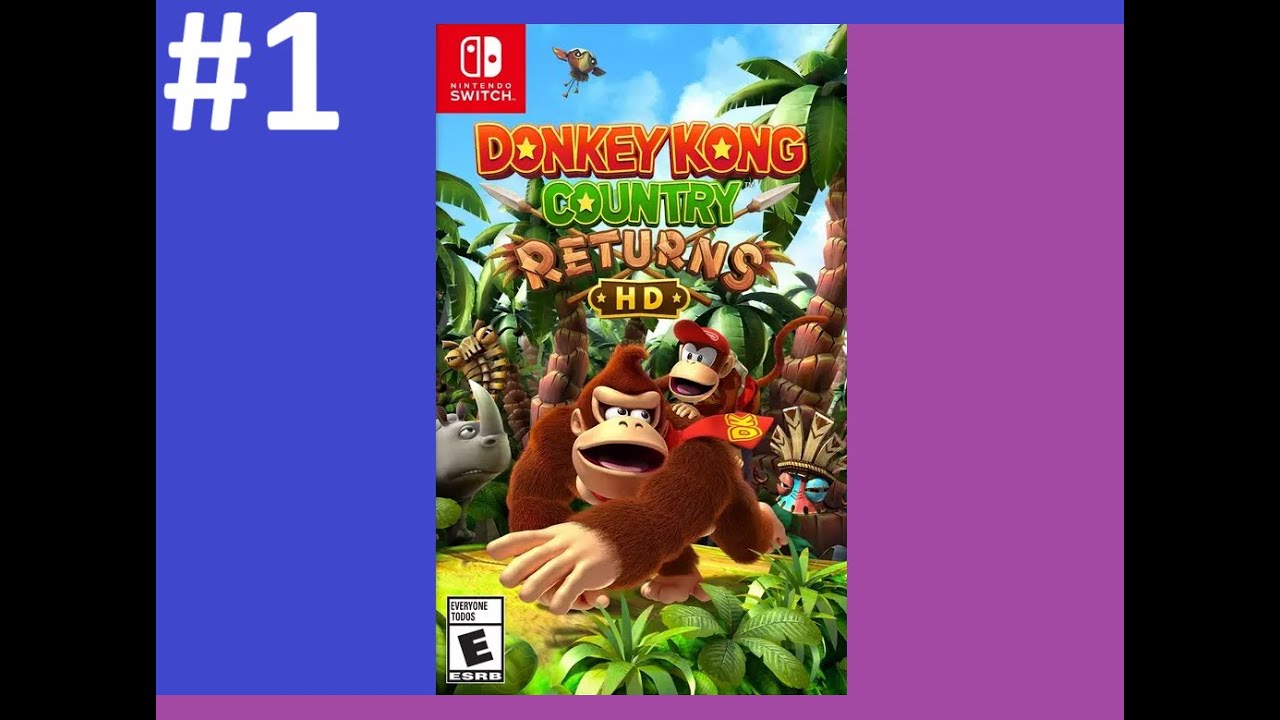 [Donkey Kong Country Returns HD (Ep1)] Konkey Dong is Back (ft. Diddy ...