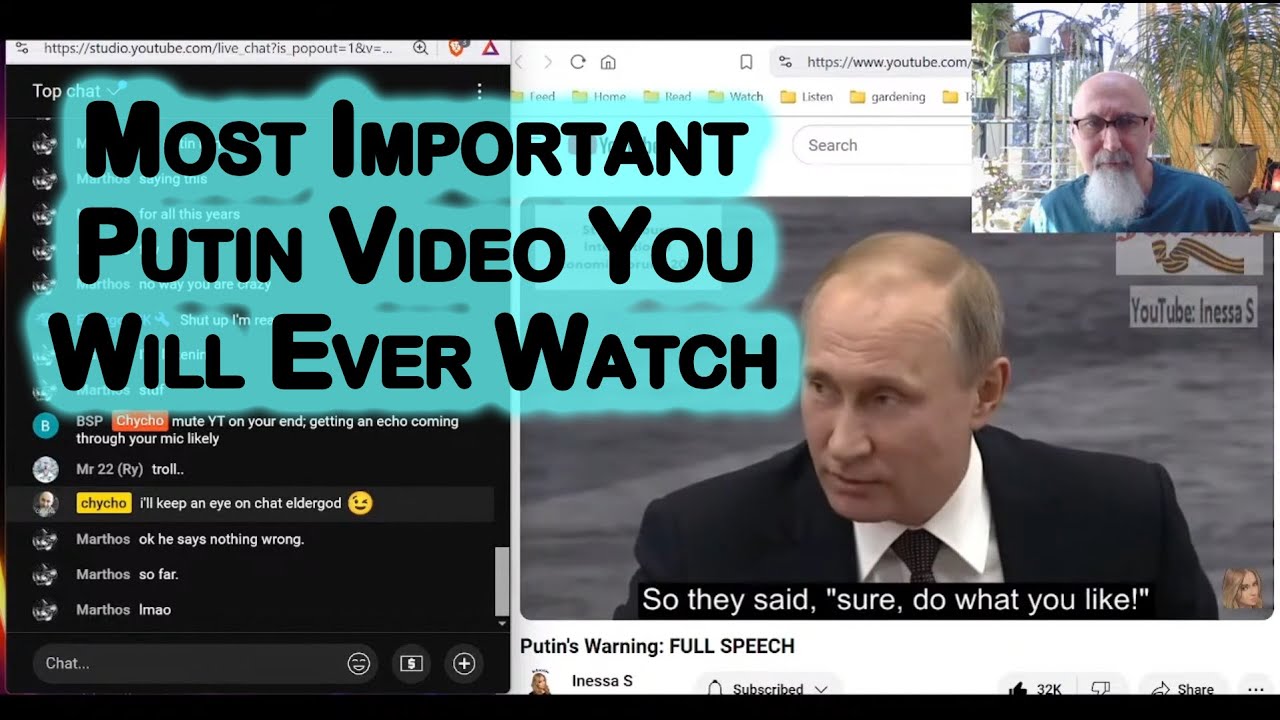 Most Important Putin Video You Will Ever Watch: Q&A Warning in 2016 ...